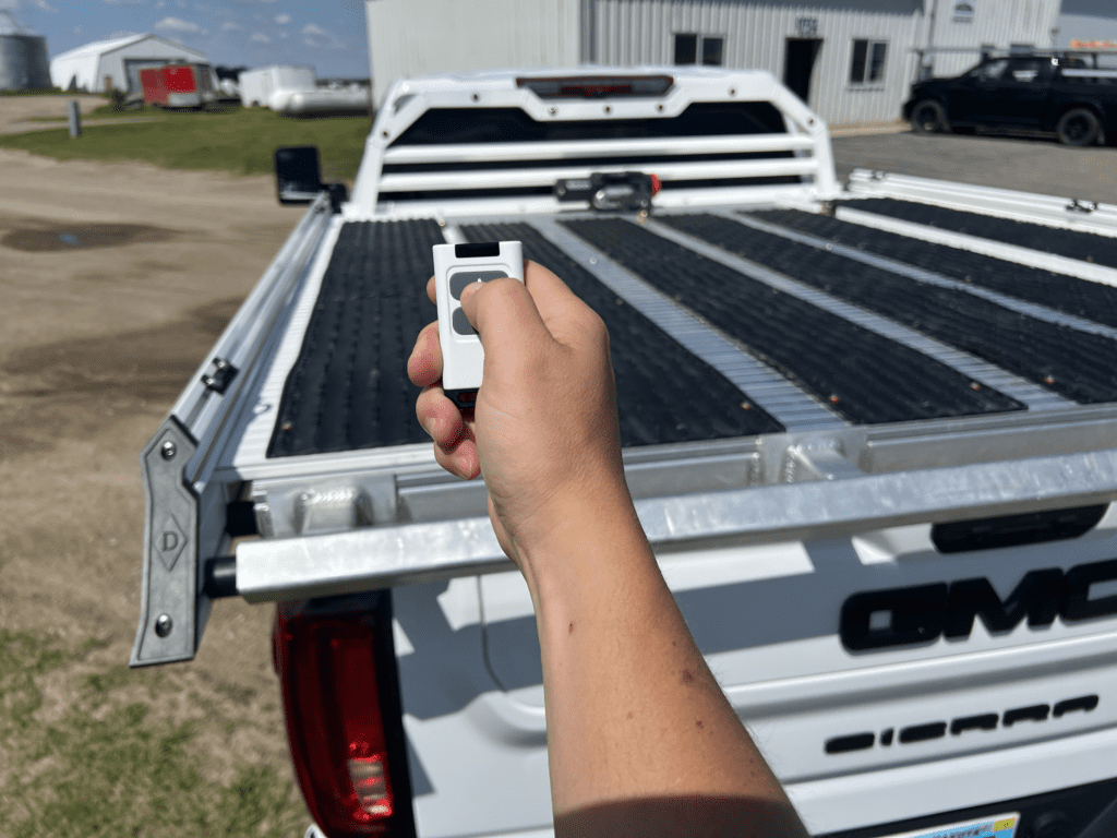 Electric Sliding Deck Rails - Dura Deck