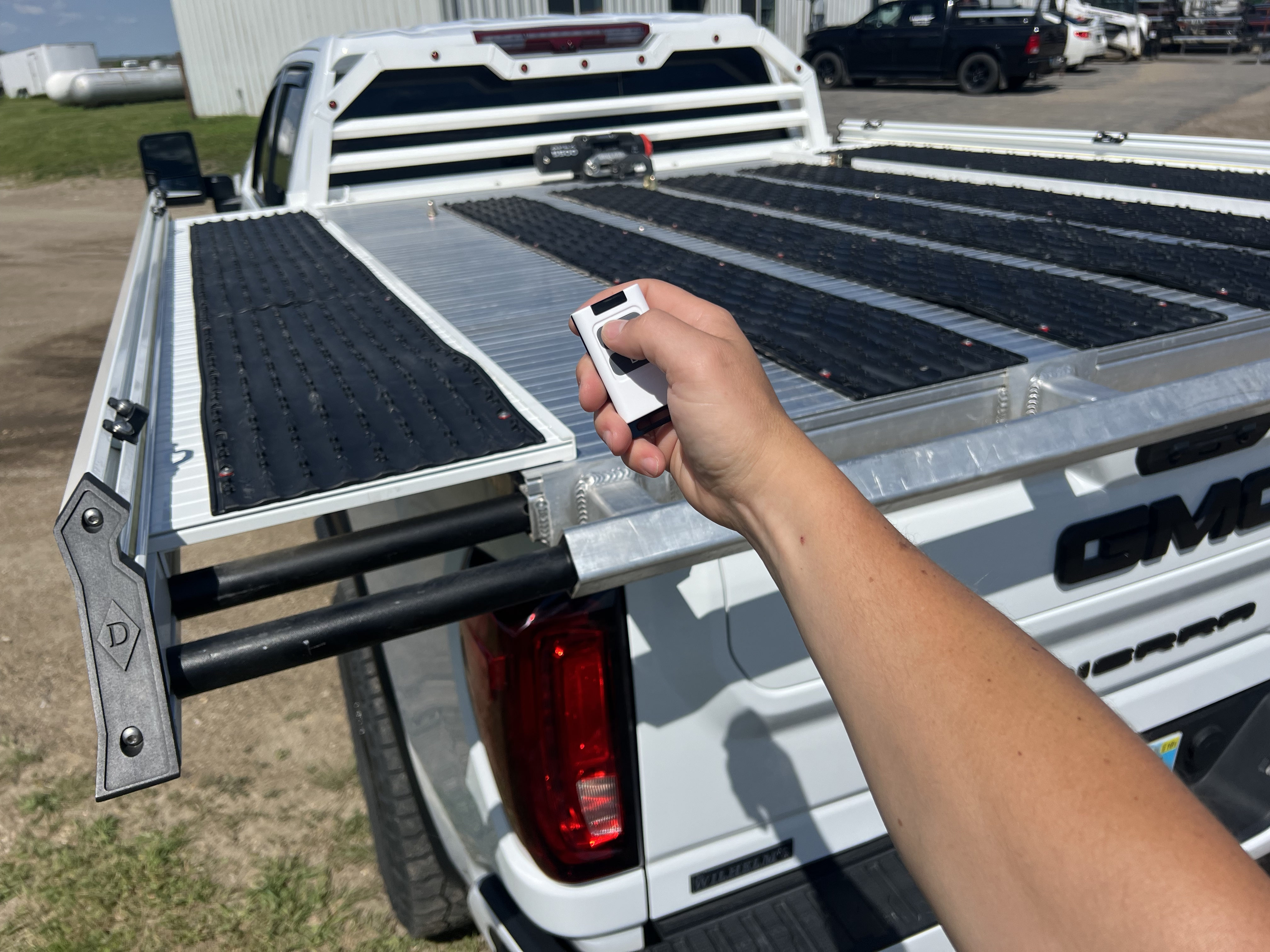 Electric Sliding Deck Rails - Dura Deck
